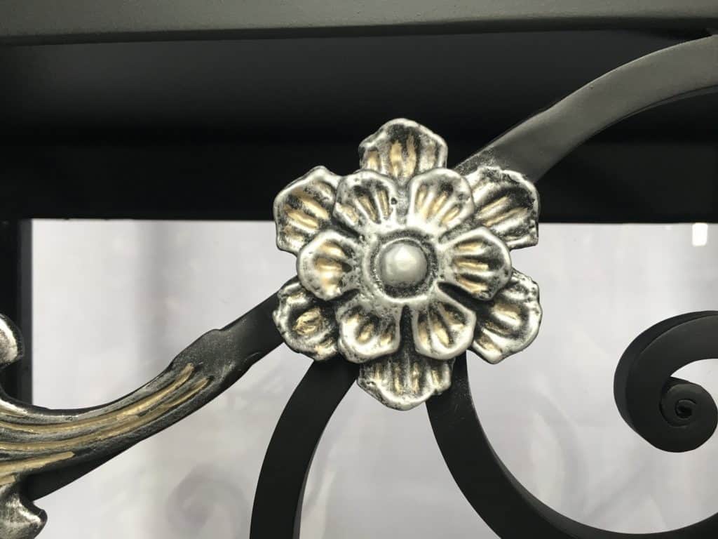 Elegant Wrought Iron Window | Monarch Custom Doors