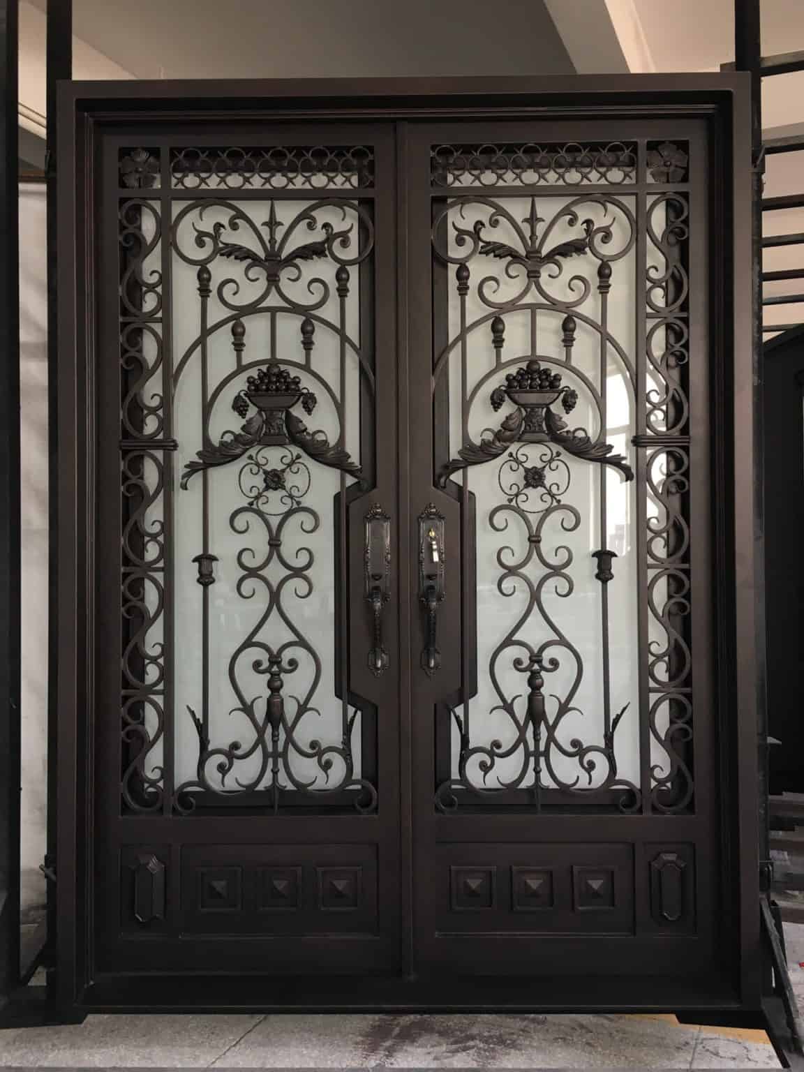Wrought Iron Door EL1287 - Monarch Custom Doors