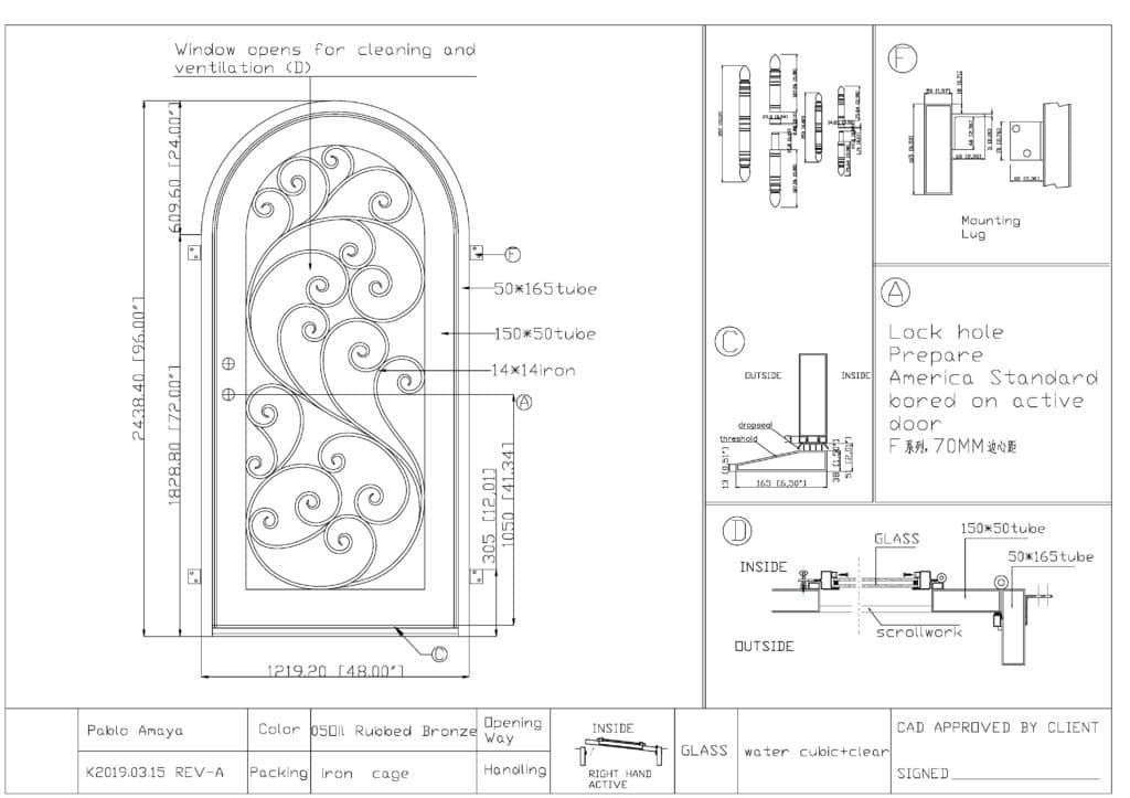 Inventory Door ID1006 - Monarch Custom Doors